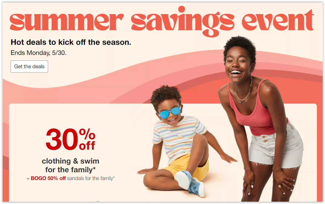 Target Memorial Day 2025 Sales