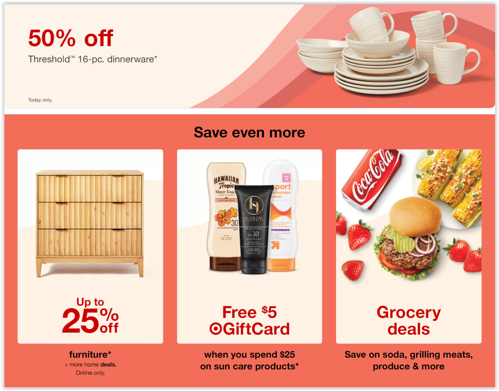 Target Memorial Day 2025 Sales