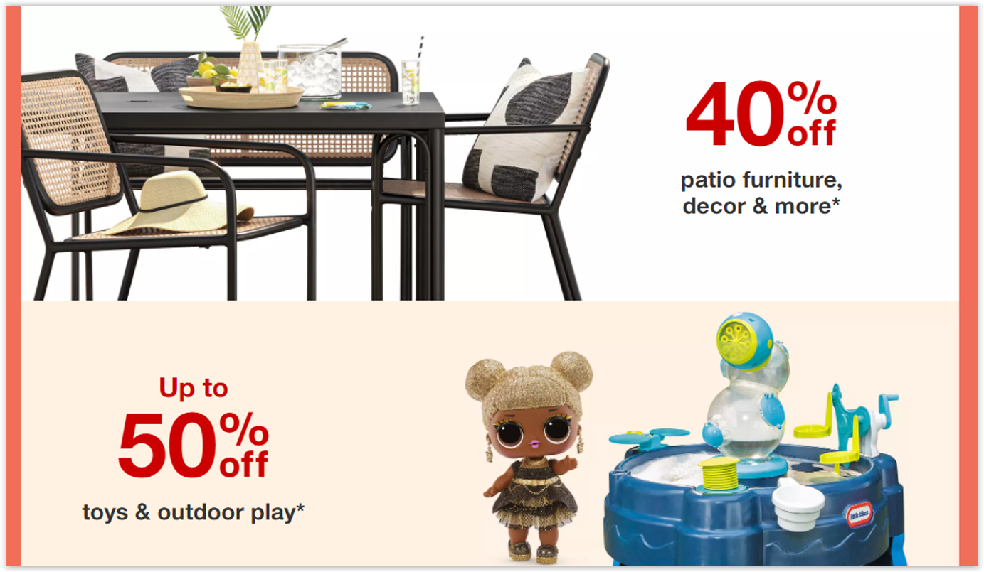 Target Memorial Day 2025 Sales
